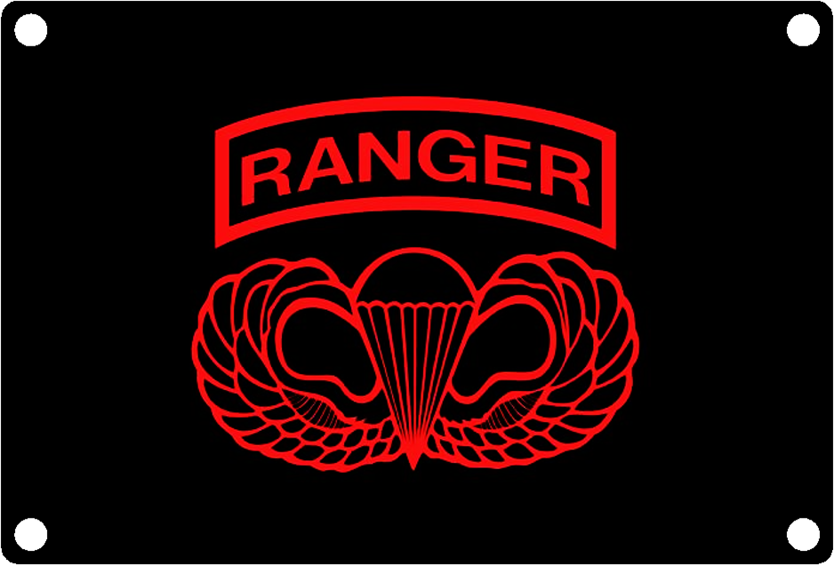 Army Airborne Ranger Logo A U.S. Army Veteran Wears An 82nd Airborne